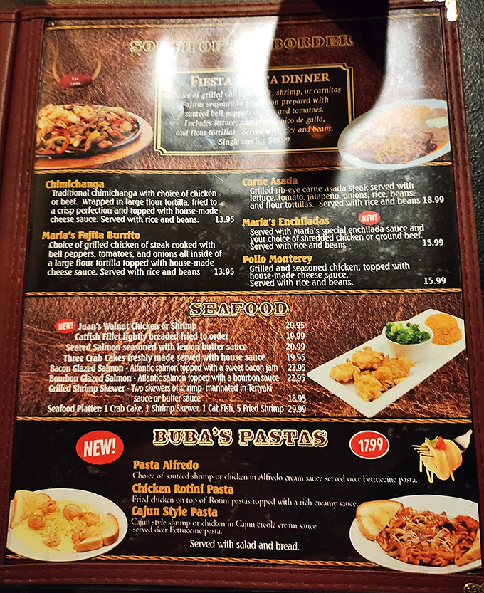 Menu prices that won't require a second mortgage, with options ranging from surf to turf to somewhere in between.