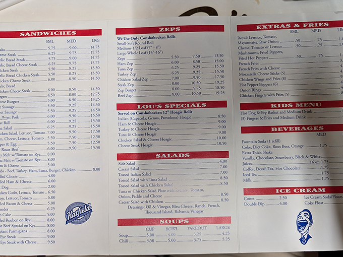 This menu board reads like a love letter to anyone who's ever been hungry.