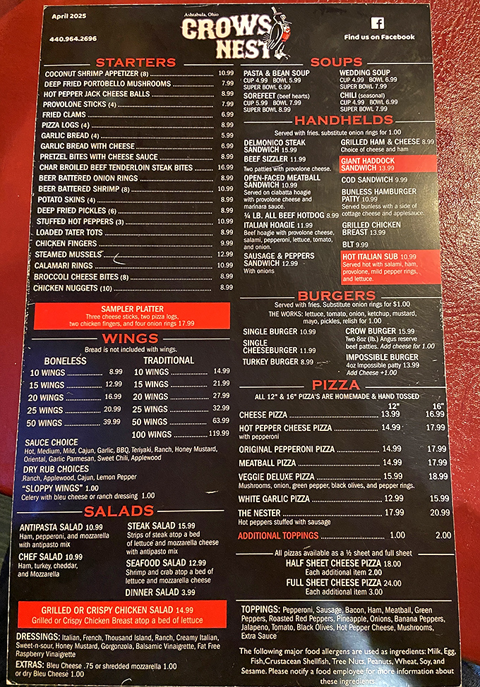 The menu reads like a love letter to comfort food, with portions that respect your appetite and wallet.