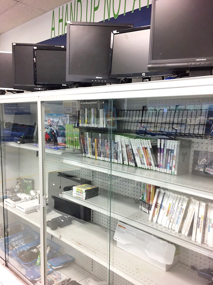 Yesterday's technology, tomorrow's vintage finds. One shopper's obsolete monitor is another's retro gaming setup.