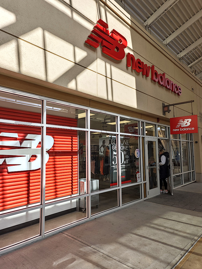 When New Balance offers 50% off, suddenly those "someday shoes" become "today shoes" without the financial guilt.