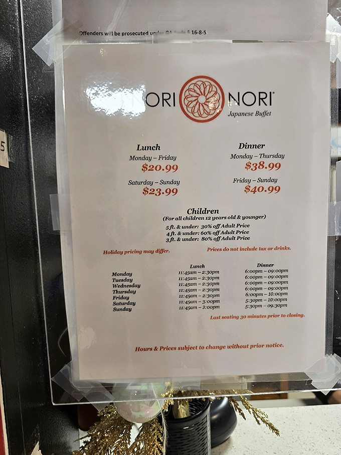 The menu board that launches a thousand food dreams. Your wallet might be thin, but your belly won't be.