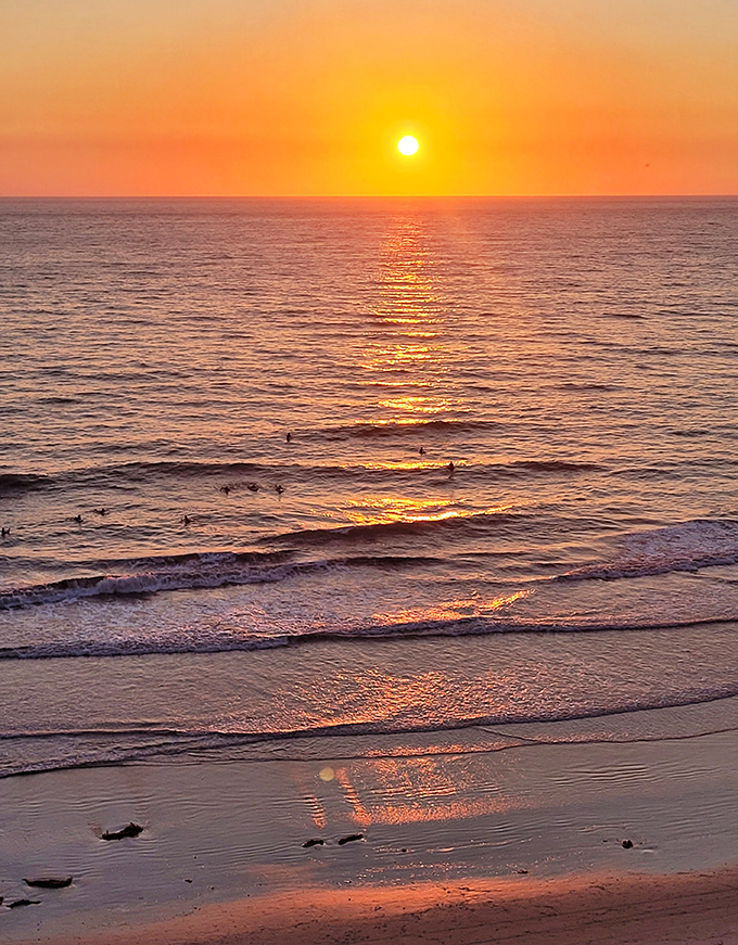 When the sun melts into the Pacific here, it's nature's reminder that the best shows are always free.