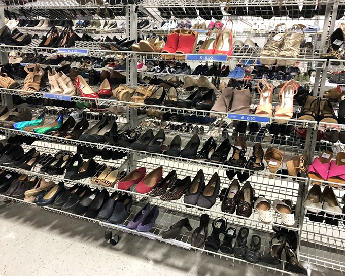 Cinderella had one fairy godmother; you've got an entire wall of potential glass slippers at a fraction of the price.