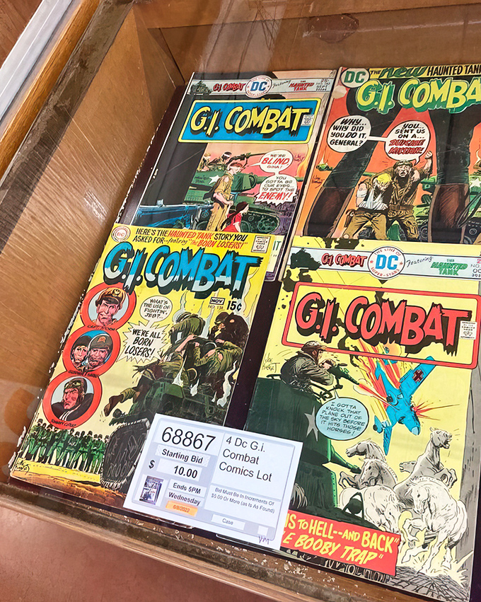 Comic book gold! These vintage G.I. Combat issues would make any collector's heart race faster than a soldier dodging artillery.