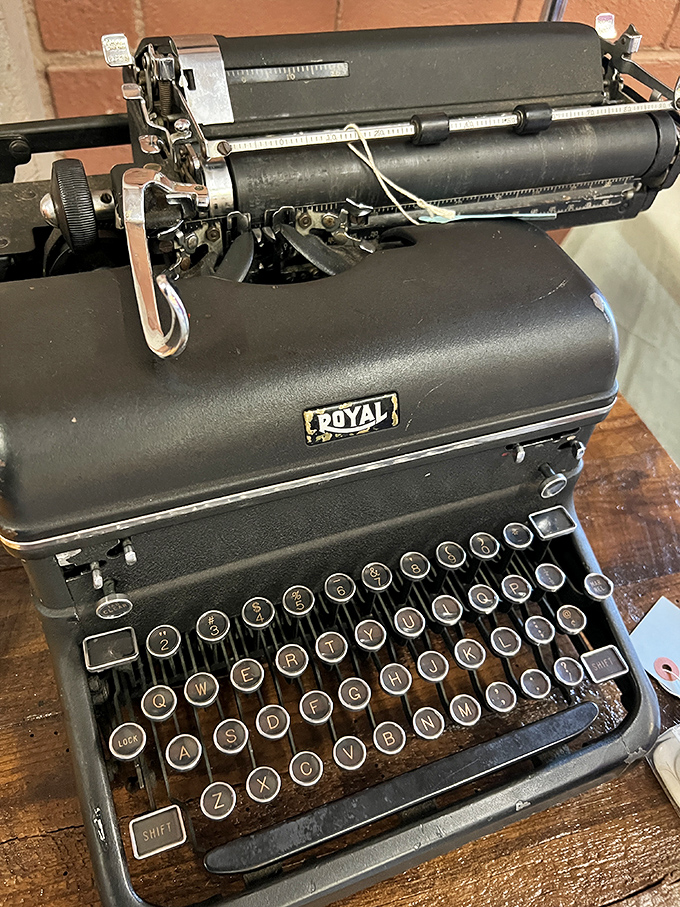 This Royal typewriter has probably written more love letters than all our text messages combined. Analog romance at its finest.