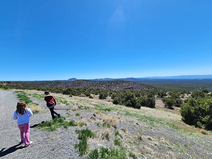 Little explorers discovering big horizons. Some classroom lessons can only be taught by standing at the edge of something magnificent.