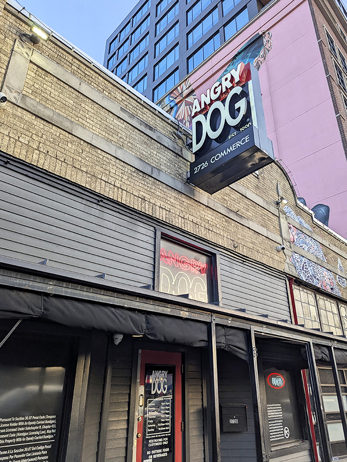 Angry Dog's storefront might be understated, but there's nothing quiet about the flavors waiting inside this Dallas institution.