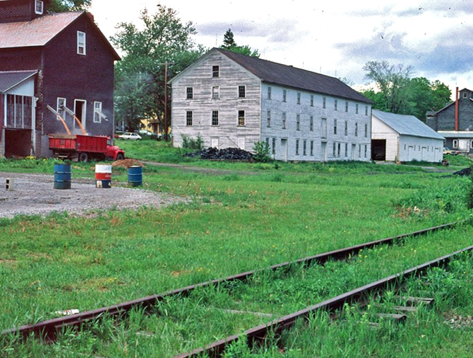 Rolling farmland stretches endlessly, like nature's own green carpet welcoming weary city souls home.