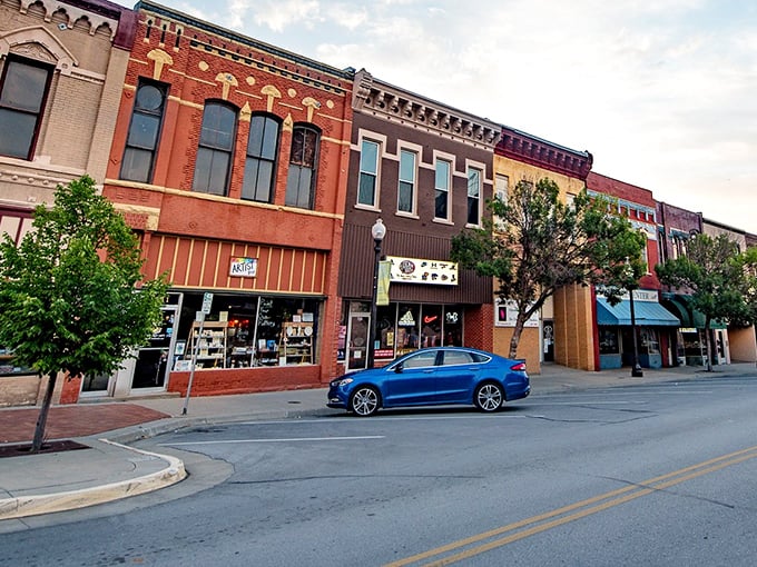 Victorian-era architecture meets modern small-town living on these peaceful Atchison streets where history feels alive.