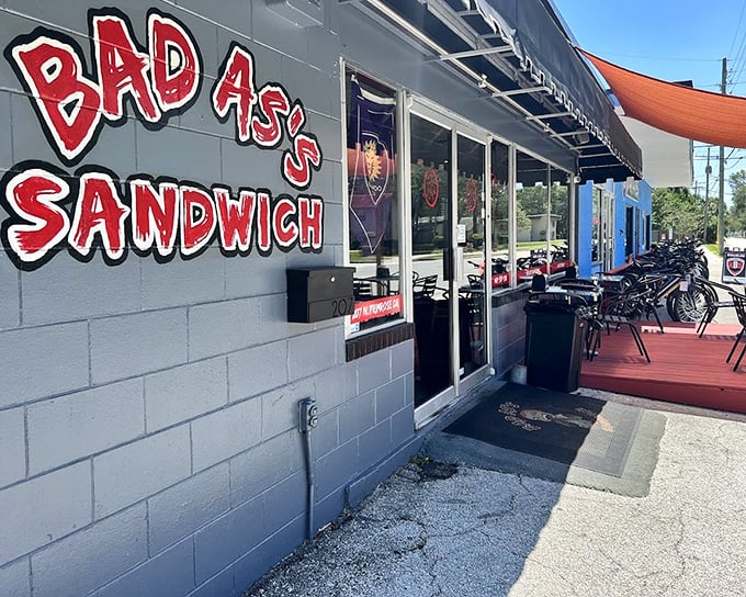 Bad As's bold exterior promises sandwiches that live up to their confident name and reputation.