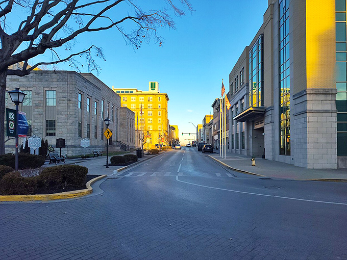 Beckley's downtown rises from the hills like a testament to affordable mountain living done right.