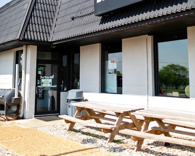 Beef Butter BBQ's clean white exterior might be modest, but that smoker out back is working overtime on brisket magic.