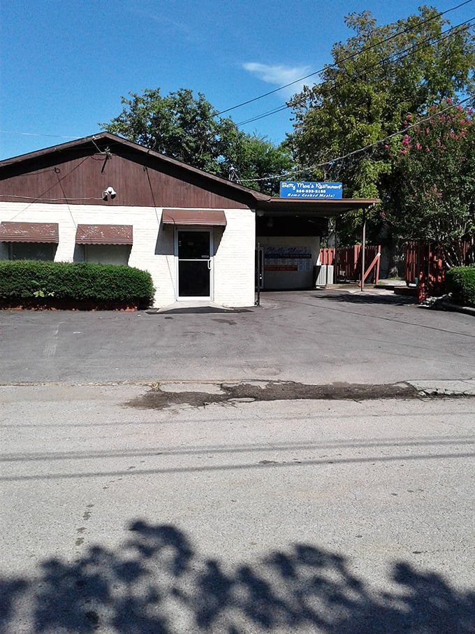 Betty Mae's modest exterior hides a powerhouse of Southern cooking. Don't judge this book by its cover!