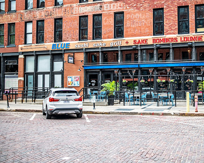 Blue Sushi's downtown digs prove raw fish belongs in the heartland too. 