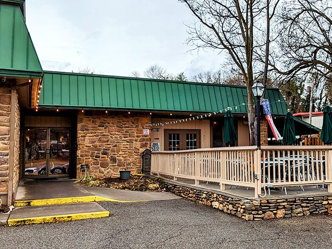 Brambleton Deli's stone and green-roofed charm feels like walking into a sandwich fairy tale - one with a deliciously happy ending.