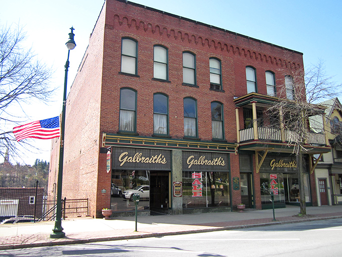 Brookville's main street feels like stepping into a Norman Rockwell painting where everyone might know your name.