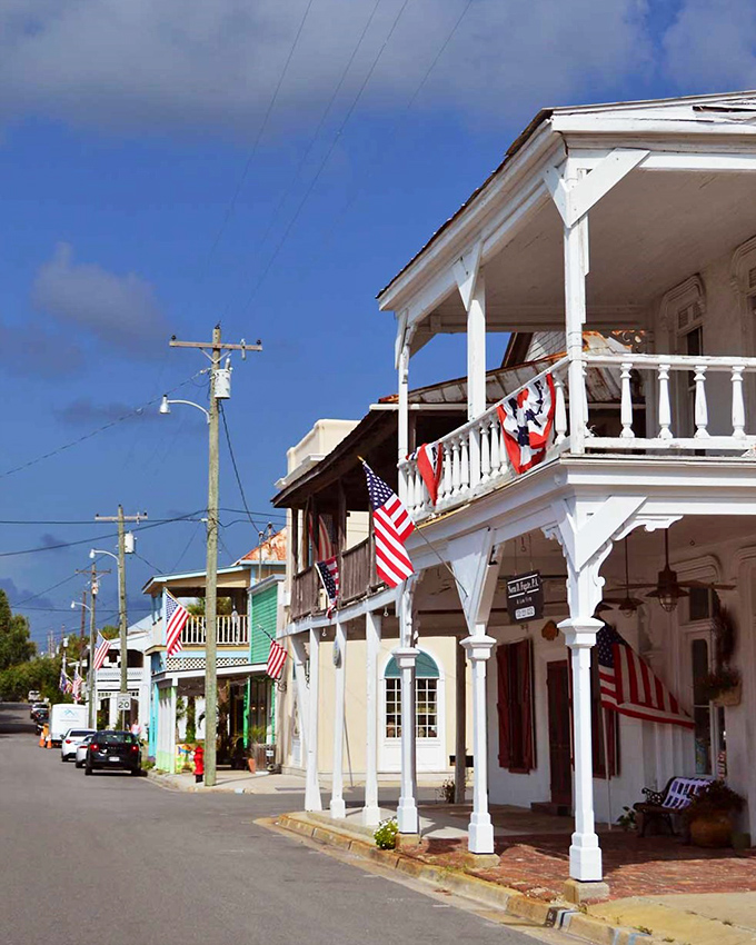 Old Florida charm with a salty breeze! Cedar Key's historic buildings have weathered more storms than your uncle's fishing stories.