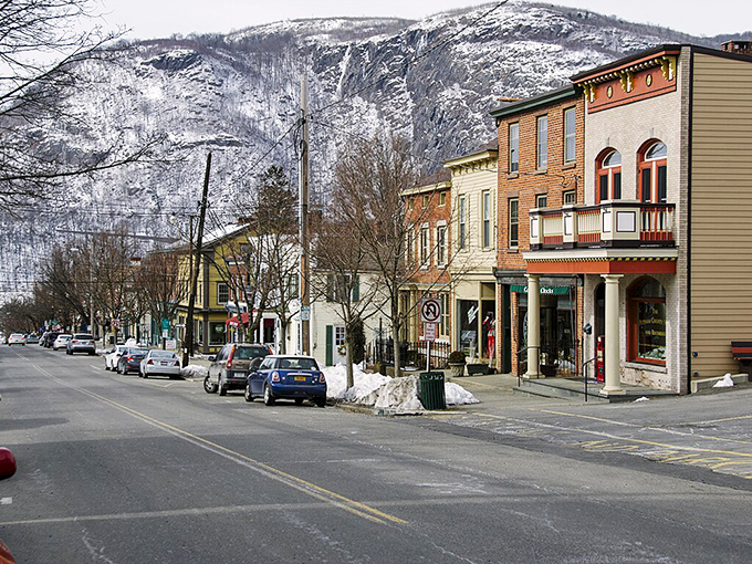Winter transforms Cold Spring into a snowy wonderland where Olympic dreams still feel possible today.