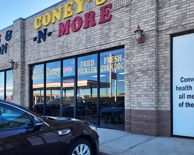 Bold colors and bigger promises - this Oklahoma City spot delivers on both fronts beautifully.