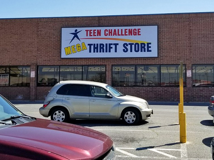 Teen Challenge Mega Thrift isn't kidding about the "mega" part. It's the Disneyland of secondhand shopping!