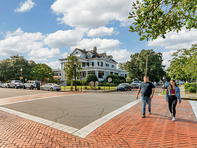 This stately home sits like the neighborhood's wise grandmother, watching over Elizabeth City with quiet dignity.
