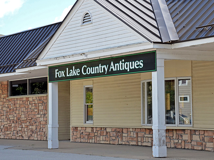 Don't let the modest storefront fool you—inside this antique mall is enough nostalgic treasure to fill a museum of American memories.