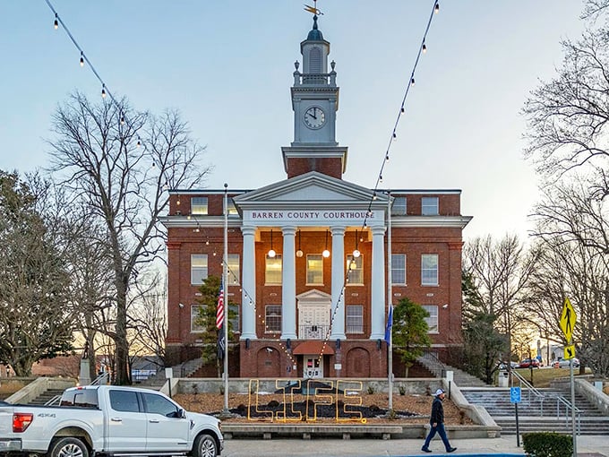 The stately Barren County Courthouse stands proud in Glasgow, like a Southern gentleman dressed in his Sunday best.
