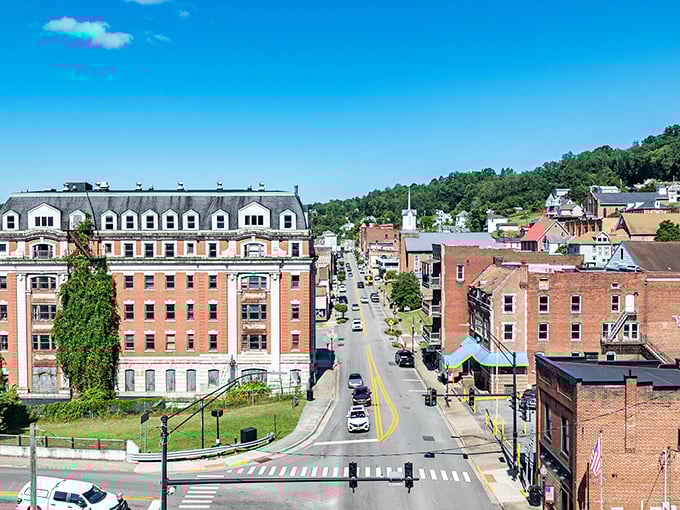 Red brick renaissance! Grafton's main street serves up a hearty portion of Appalachian charm with a generous side of affordability.