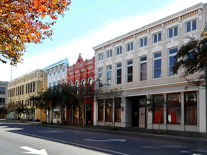 Downtown Hattiesburg's historic district shows its true colors with beautiful architecture and prices that actually make sense for once.
