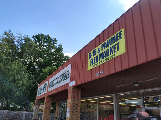 Behind that brick facade lies a wonderland where your shopping list becomes completely irrelevant.