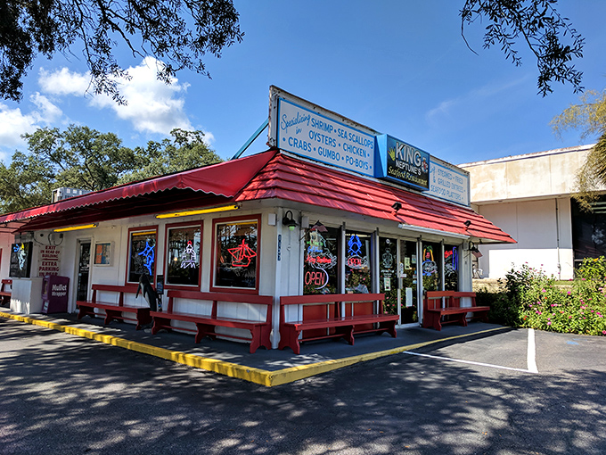 Neptune himself would approve of this unpretentious temple to fresh Gulf Coast seafood and honest cooking.