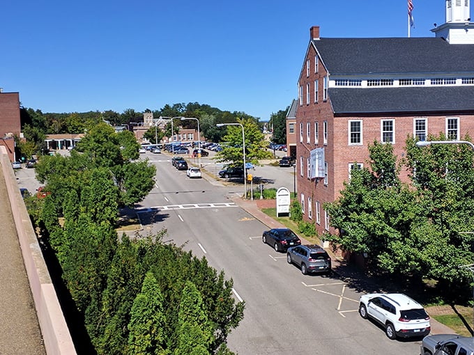 Laconia's downtown invites you to slow down and explore. Those red brick buildings hold more stories than a library.