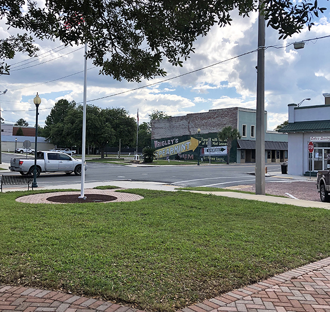 These oak-shaded sidewalks invite leisurely strolls where time moves at a gentler pace.
