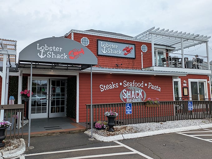 Red as a lobster's blush, this East Haven landmark serves up seafood that makes locals swoon and visitors plan return trips.