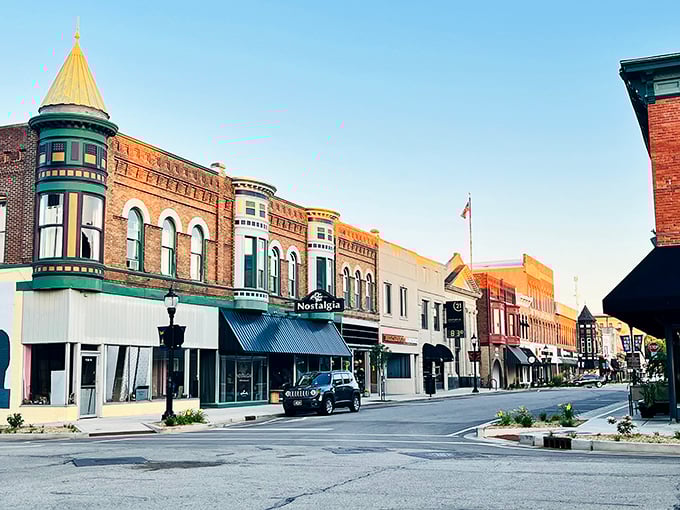 Macomb's main drag showcases the kind of authentic small-town character you can't fake.