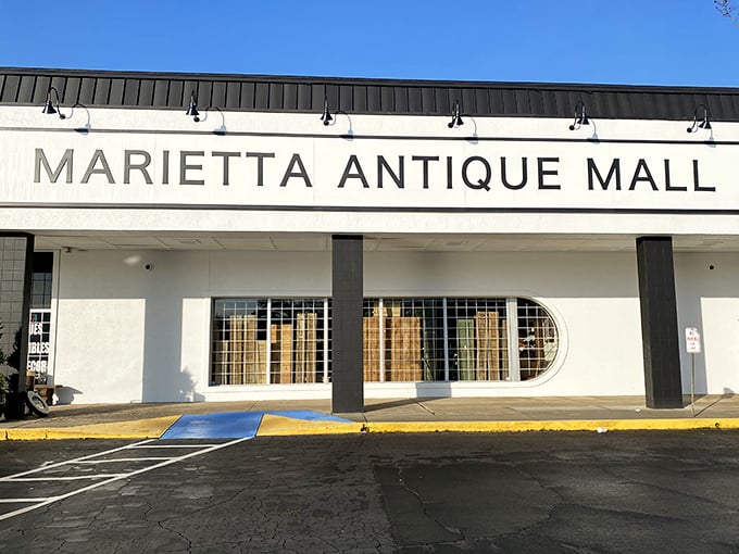 Marietta's antique mall stands ready for serious treasure hunters seeking that perfect vintage find.