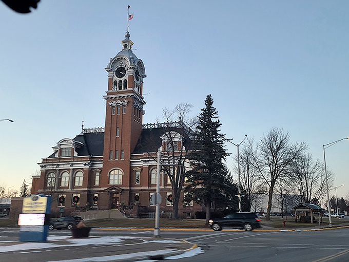Merrill's stately courthouse stands as a proud centerpiece, watching over a community that values both history and affordability.