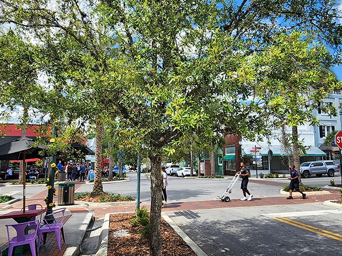 Beneath Mount Dora's leafy canopy, brick-paved charm meets small-town bustle&mdash;like Mayberry got a trendy makeover but kept its soul intact.