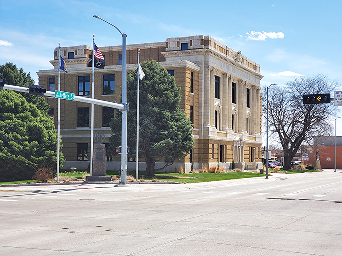 Stone-cold gorgeous! North Platte's courthouse commands respect like Meryl Streep at an awards show&mdash;majestic, uncompromising, and impossible to ignore.