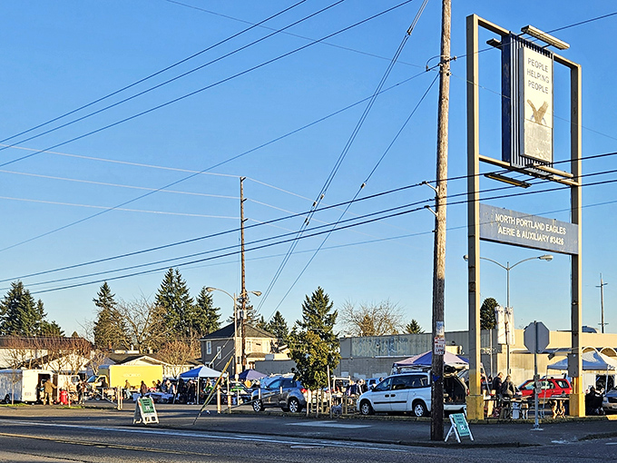 The North Portland Flea Market keeps it real with no-frills shopping in a parking lot setting&mdash;where the best treasures often hide in plain sight.