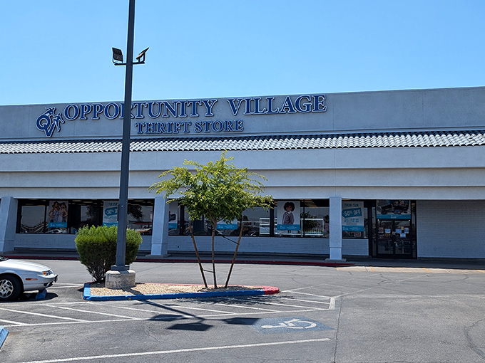 Opportunity Village's storefront promises that one person's decluttering project becomes your next great find.