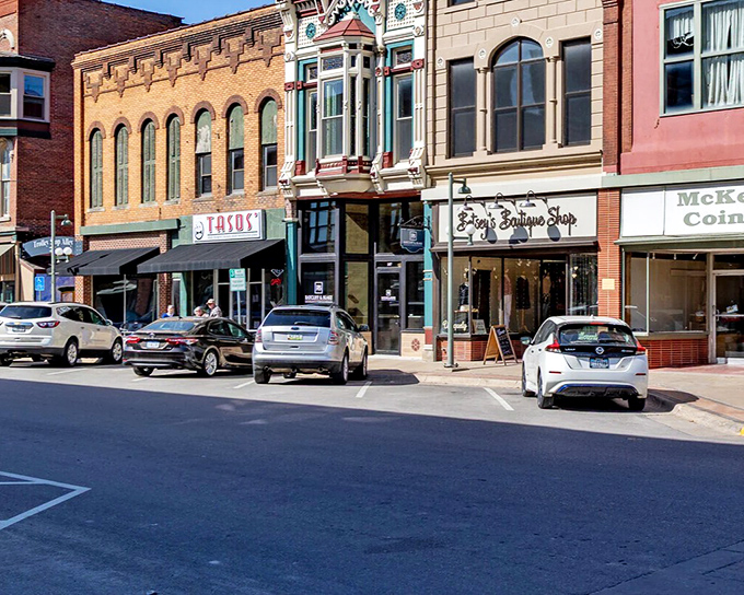 That gazebo isn't just decoration&mdash;it's Oskaloosa's crown jewel where community and beauty meet under blue skies.