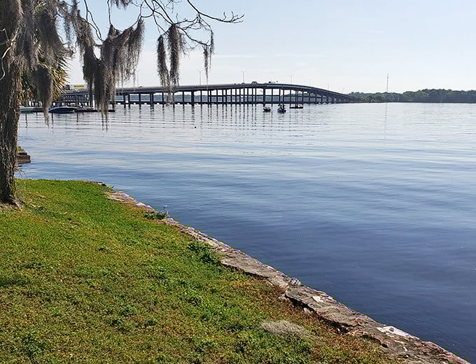 Palatka's riverfront district has the kind of laid-back vibe that makes retirement dreams come true. Those brick buildings have stories to tell!