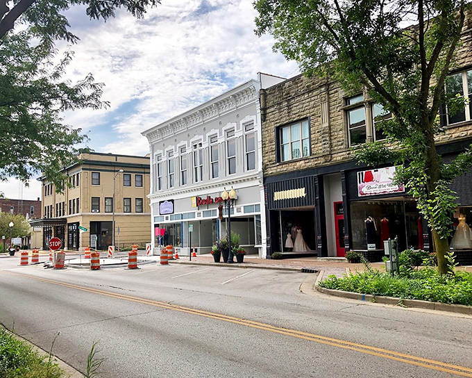 Richmond's main street looks like it was plucked straight from a Norman Rockwell painting, but with better parking.