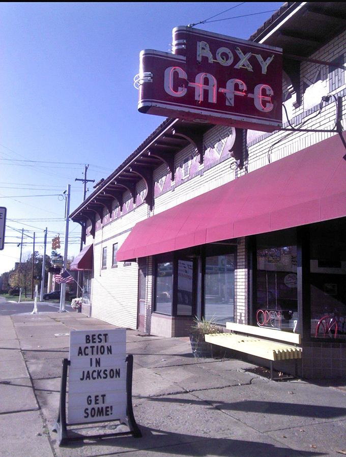 That vintage neon sign isn't just advertising&mdash;it's a time machine to when diners ruled and calories feared no one.
