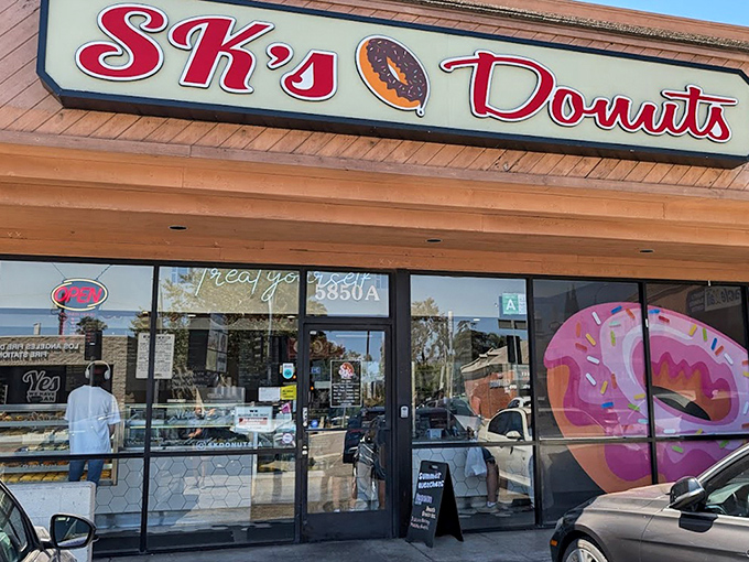 SK's storefront might be modest, but what happens inside is pure donut magic worth writing home about.