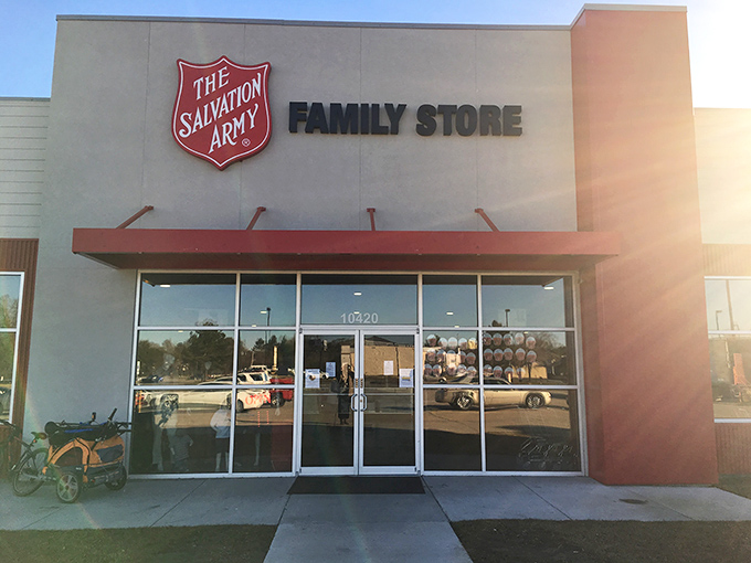 The iconic red shield of Salvation Army promises more than just bargains. This Family Store funds hope one purchase at a time.