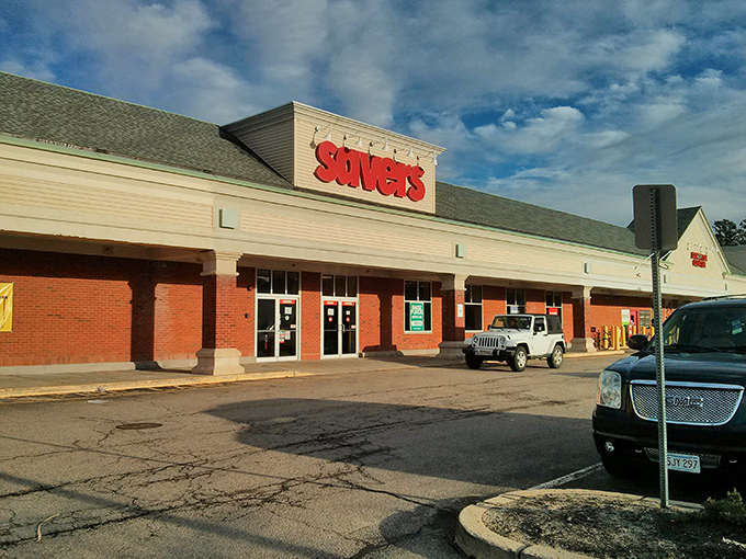 Plymouth's Savers stands ready like a retail time machine filled with yesterday's treasures.