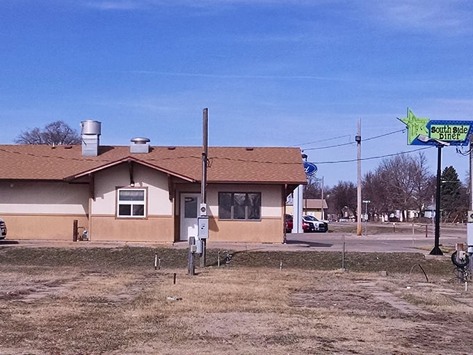 Don't let the humble exterior fool you - small town diners often hide the biggest flavors.